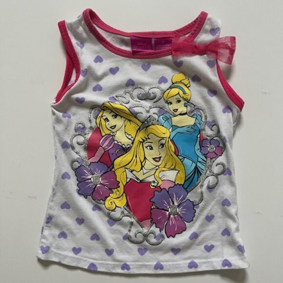 Disney | Shirts & Tops | Little Girls Princess Tshirt | Poshmark